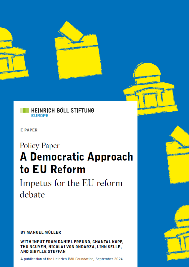 A democratic approach to EU reform | Heinrich Böll Stiftung | Brussels ...