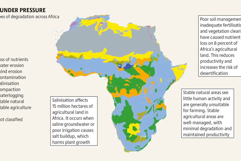 Causes Of Desertification In Africa