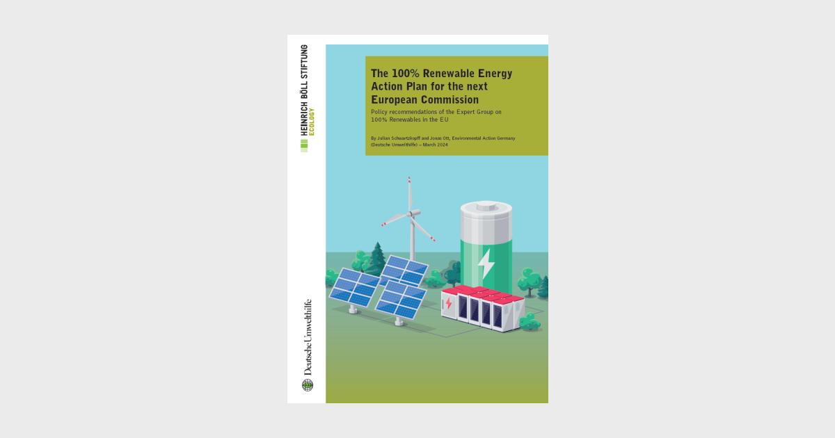 The 100% Renewable Energy Action Plan for the next European Commission ...