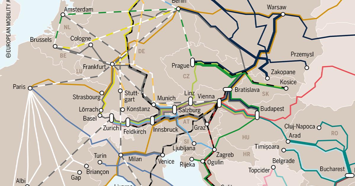 Night Time on European Rails: The rise of night trains in Europe ...