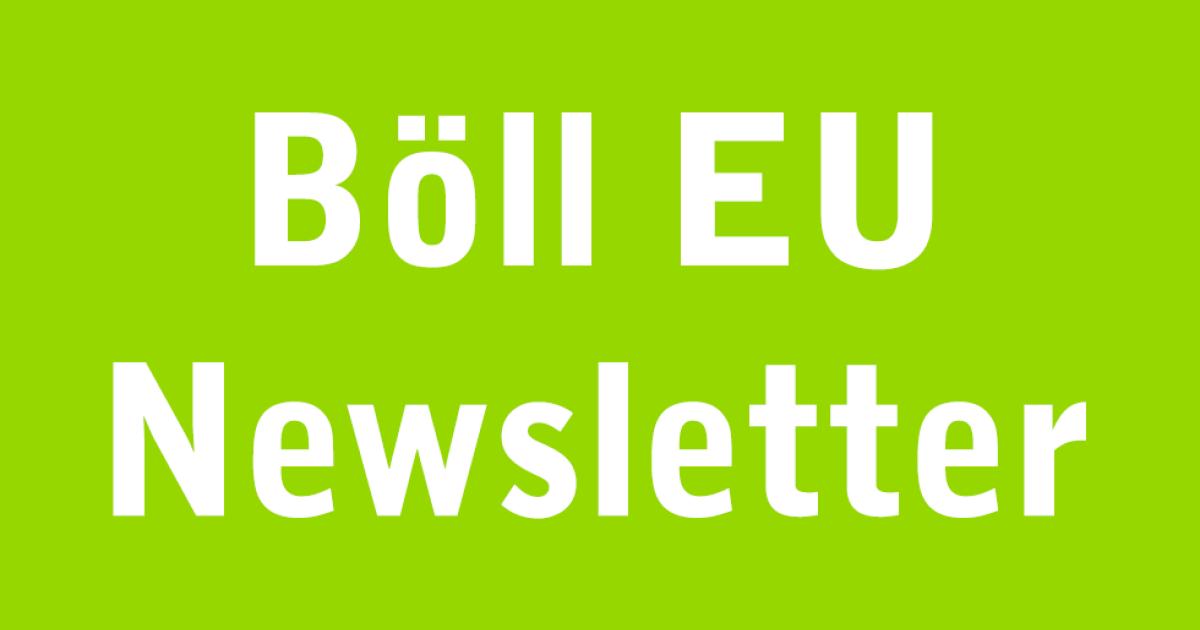 Böll EU Newsletter 5/2024 - What comes after the election? | Heinrich ...