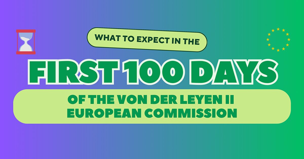 What to expect in the first 100 days of the von der Leyen II European ...
